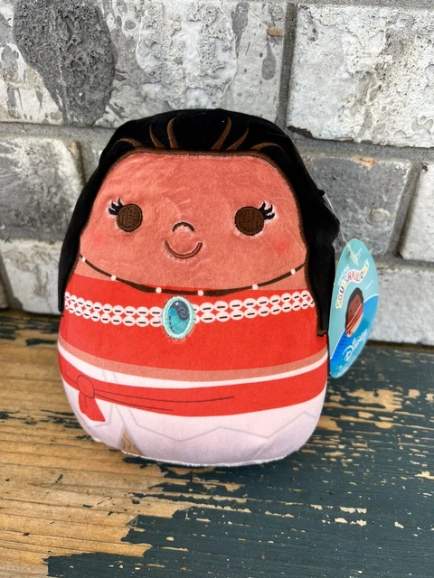 NEW 7” DISNEY’S "Moana" Kellytoy Squishmallow Squeezable Soft Plush P10 ...
