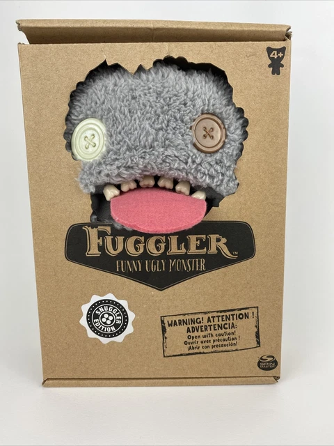 FUGGLER - GREY Oogah Boogah - Funny Ugly Monster Soft Toy Snuggler ...