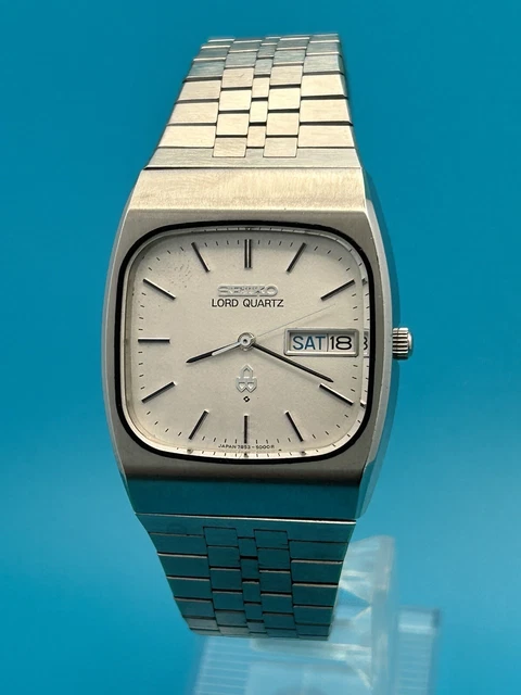 SEIKO 7853-5000 LORD Quartz Day/Date Watch Haq Japan - Nov 1978 £159.90 ...