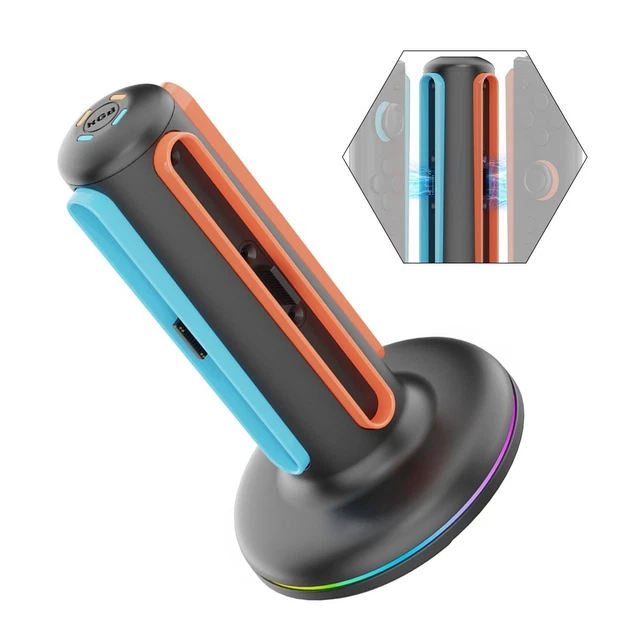 ENHANCED FOR NINTENDO Switch 2 Charging Dock with Adjustable RGB Light ...