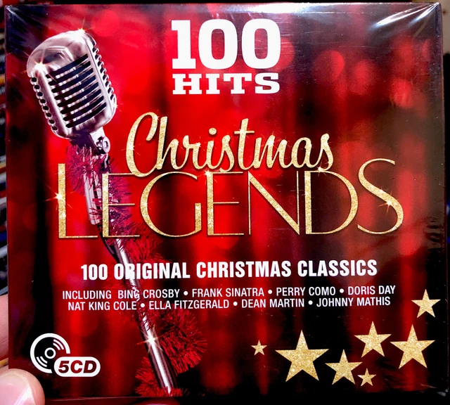 100 HITS CHRISTMAS Legends Various Artists Xmas Festive Classic Hits CD ...