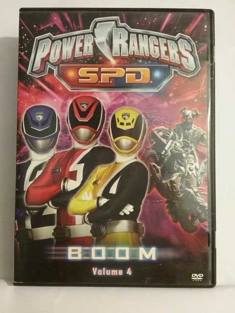 POWER RANGERS SPD - Boom : Vol 4 (DVD, 2005) - Region 1 $11.68 ...