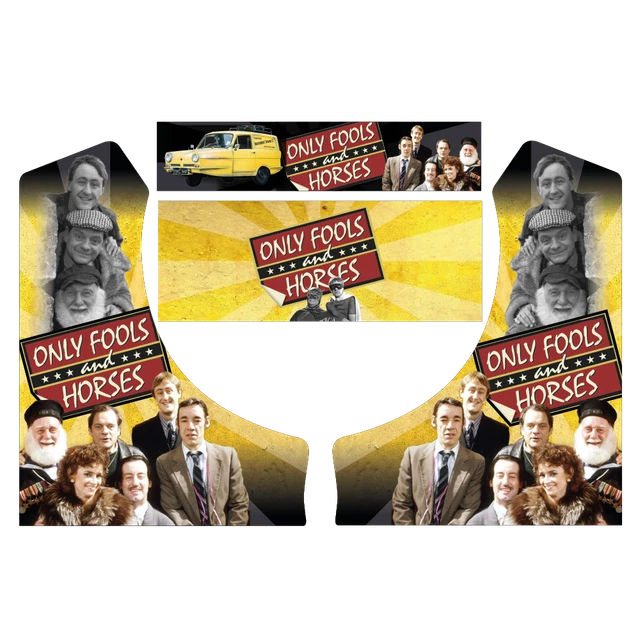 ONLY FOOLS AND Horses Themed Bartop Arcade Graphics (Del & Rodney ...