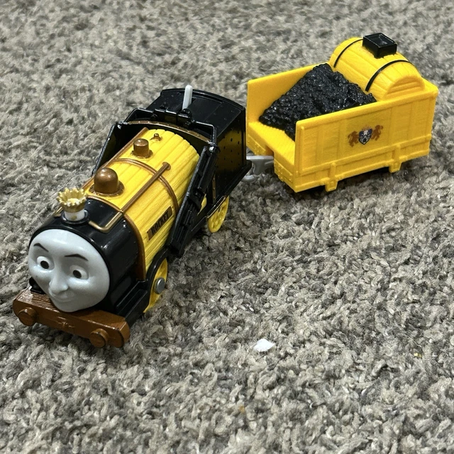 THOMAS AND FRIENDS Trackmaster Motorized Train Stephen The Rocket ...