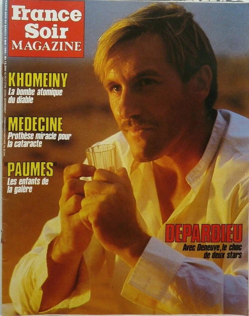 1984 GERARD DEPARDIEU Sophie Marceau Joan Baez Audrey Landers Dalida ...
