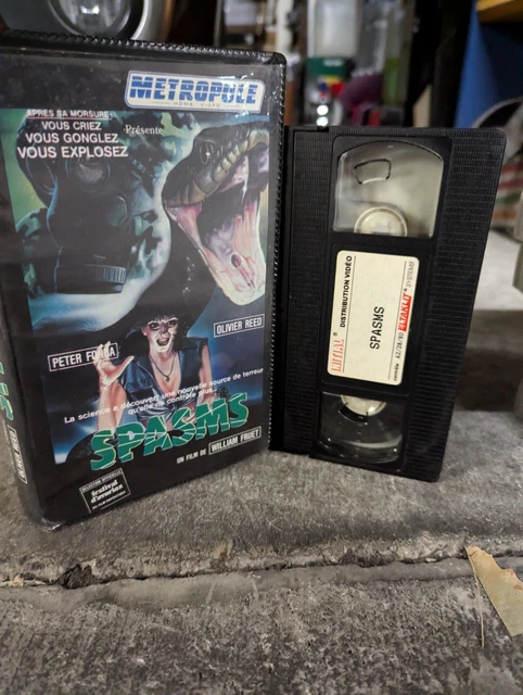 CASSETTE VHS PAL SECAM VHS 1983 SPASMS - William Fruet Peter FONDA FILM ...