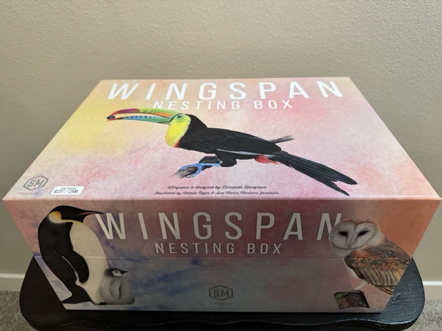STONEMAIER GAMES WINGSPAN Board Game Nesting Box + Expansions ...