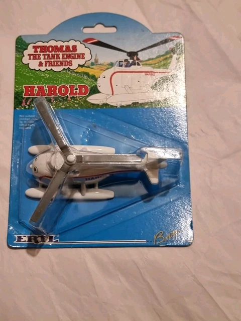 THOMAS TANK ENGINE & Friends ERTL HAROLD THE HELICOPTER 1993 DIECAST ...