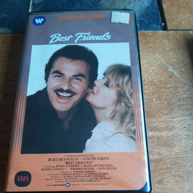BEST FRIENDS VHS Burt Reynolds, Goldie Hawn WB CLAMSHELL ORIGINAL ...