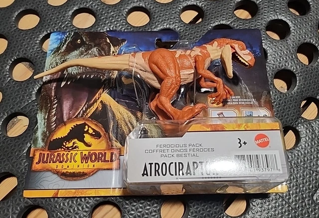 ATROCIRAPTOR JURASSIC WORLD Dinosaur Ferocious Pack Dominion Nuovissimo ...