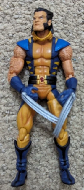 MARVEL LEGENDS APOCALYPSE series Wolverine unmasked variant 6 inch ...
