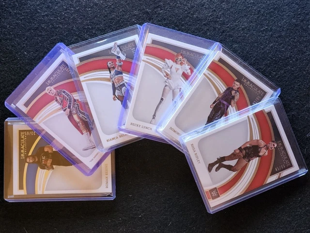 2022 PANINI IMMACULATE WWE Base #/65 COMPLETE YOUR SET pick your WWE ...