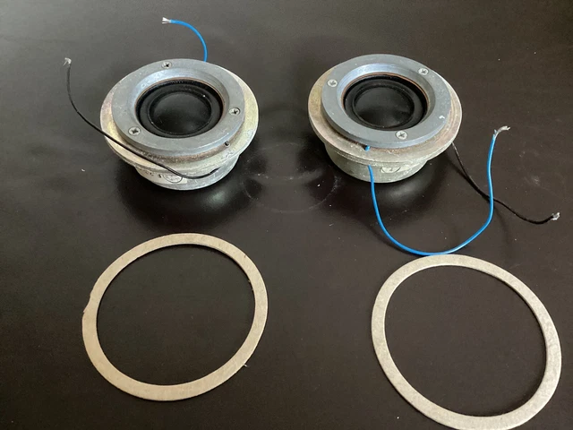 PAIR OF VINTAGE Kef T15 Tweeters 1977 Vintage Hifi Speakers £39.99 ...