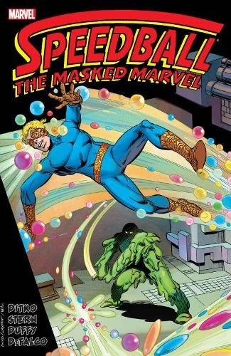 STEVE DITKO ROGER Stern Mary Jo Duffy Speedball: The Masked Marvel ...