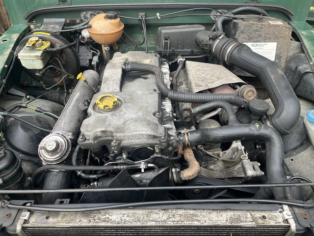 LAND ROVER DEFENDER Td5 15p Complete Engine Genuine 83k + Warranty £799 ...