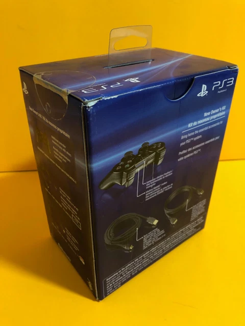 NEW OWNERS KIT Sony PS3 PlayStation 3 Controller Charging Cable HDMI ...