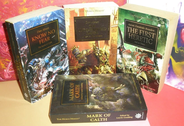 THE HORUS HERESY Books: Know No Fear, Mark of Calth, Unremembered ...
