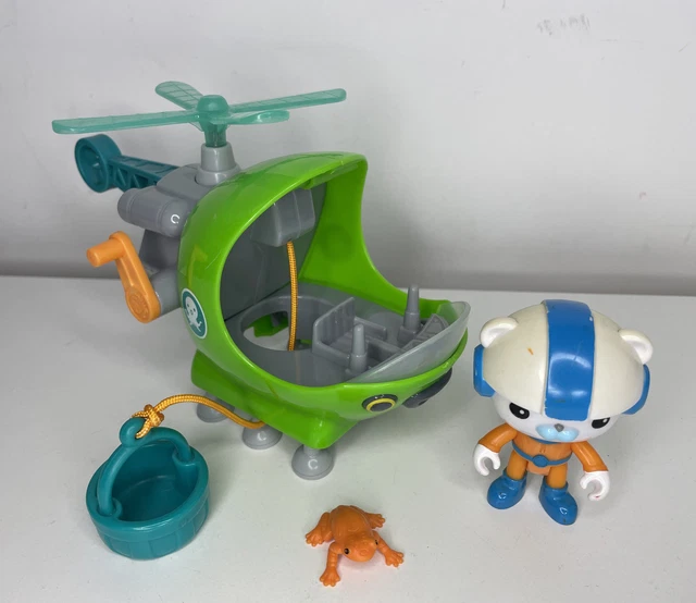 OCTONAUTS GUP H con Capitan Barnacles e Rana Albero - Elicottero ...