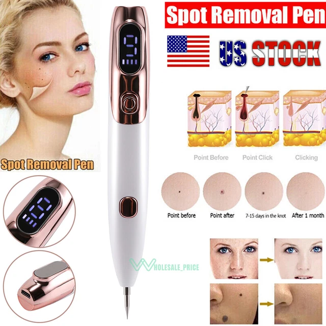 RECHARGEABLE PLASMA PEN for Eyelid Lift Fibroblast Wrinkle/Dark Spot ...