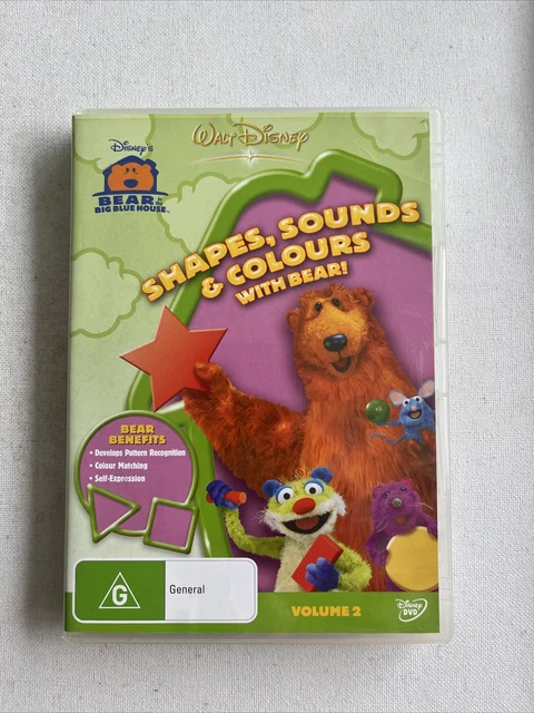 Bear Inthe Big Blue House Shapes Sounds And Colors With Bear