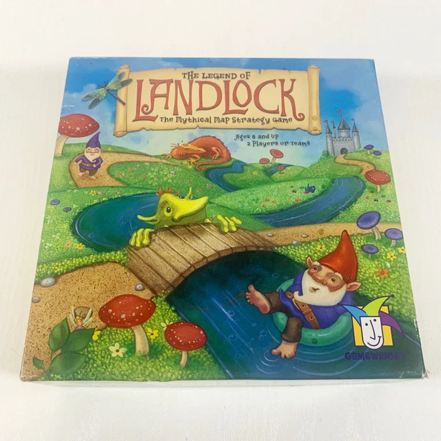 THE LEGEND OF Landlock - Mythical Map Strategy Board Game - 100% ...