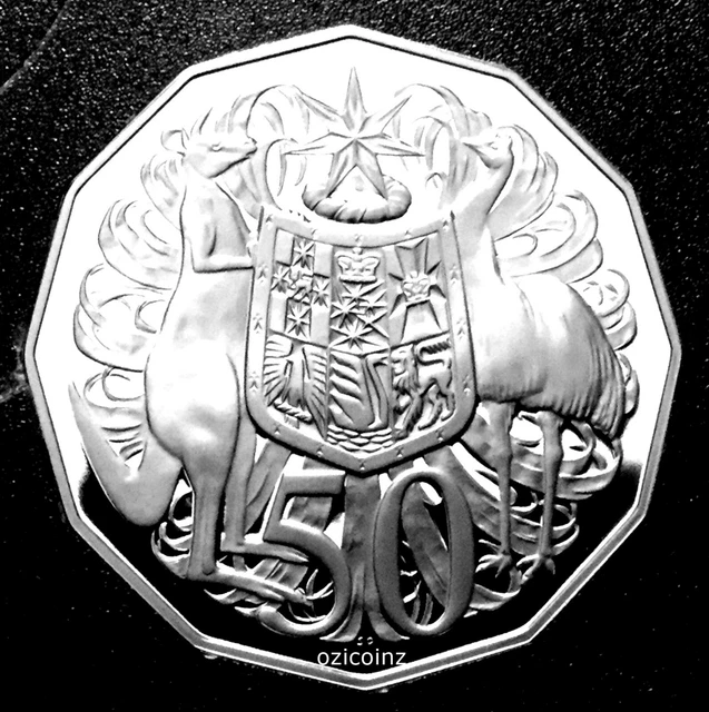 1984 AUSTRALIAN 50 Cent PROOF Coin - Just 61,000 Made in Sets Only #003 ...