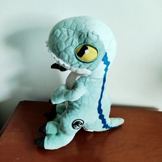 JURASSIC WORLD DINOSAUR Raptor Plush Camp Cretaceous 11 Inch Soft Toy ...