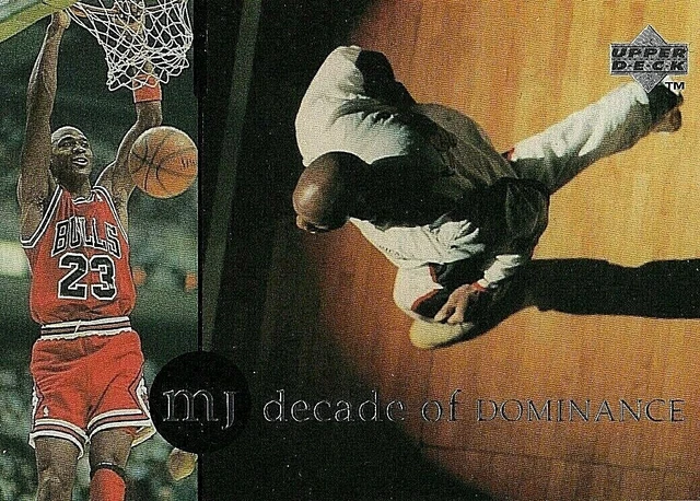 1994 UPPER DECK Michael Jordan Dod Rare Air #90 Basketball Set Stats ...