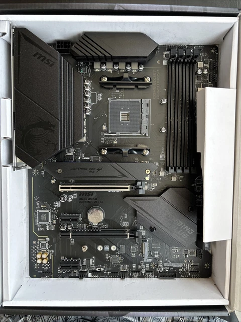 MSI MPG B550 GAMING PLUS, AM4, AMD (7C56-003R) Motherboard £79.74 ...