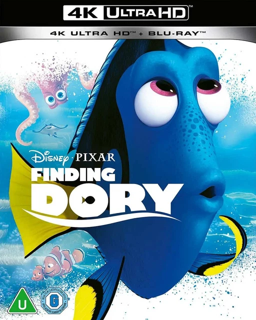 FINDING DORY (4K UHD Blu-ray) Albert Brooks Ed O'Neill Ellen DeGeneres ...