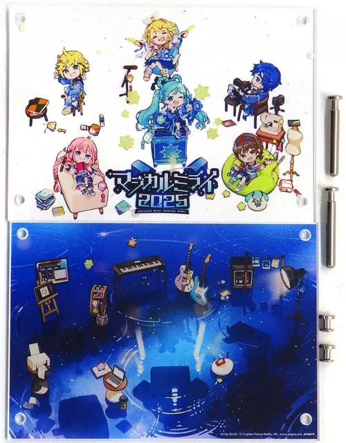 HATSUNE MIKU MAGICAL Mirai 2025 Official Album Double Layer Acrylic ...