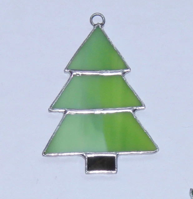 TIFFANY FENSTERBILD BAUM Anhänger Glaskunst Geschenk Mitbringsel Obst ...