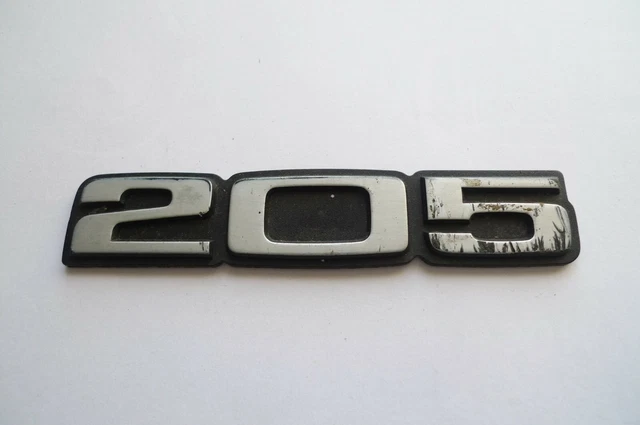 PEUGEOT 205 logo sigle monogramme emblème ancien origine EUR 11,90 ...