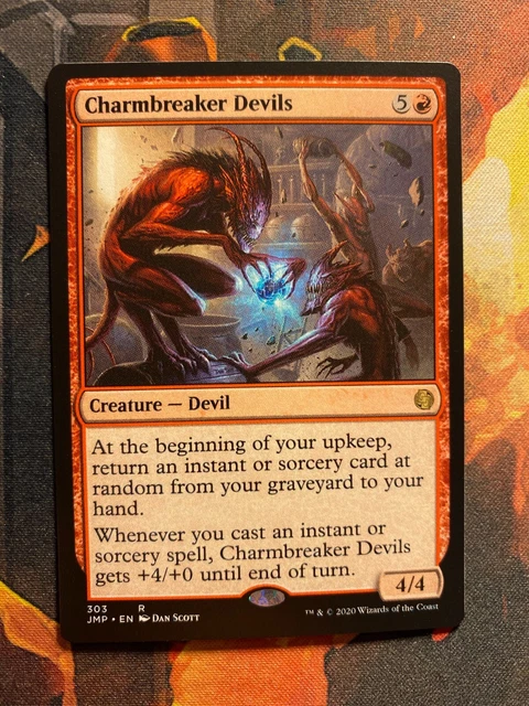 CARTE UNIQUE X1 Charmbbreaker Devils Magic The Gathering MTG comme ...