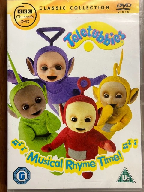 TELETUBBIES - MUSICAL Rhyme Time! DVD BBC Pre-school Children's TV ...