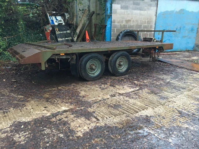 LOW LOADER TRAILER used £2,200.00 - PicClick UK