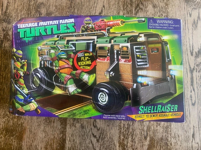TMNT TEENAGE MUTANT Ninja Turtles Nickelodeon ShellRaiser Vehicle ...