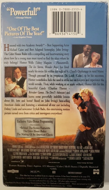 THE CIDER HOUSE Rules VHS 2000 (Factory Sealed) £5.98 - PicClick UK