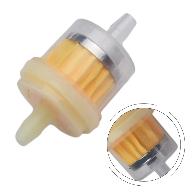 6MM FUEL FILTER ATV Fuel Filter 6mm Diameter Captures Particles For ATV ...