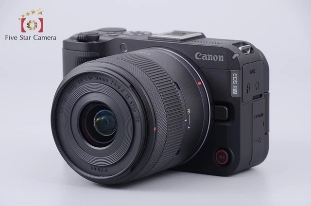 CANON EOS R50 Black 24.2 MP V RF-S 14-30 IS STM PZ Lens [Never Used ...