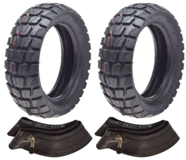 2X REIFEN 255-80 KUGOO M4 Elektroroller E-Scooter Offroad 10x2/2.125 ...