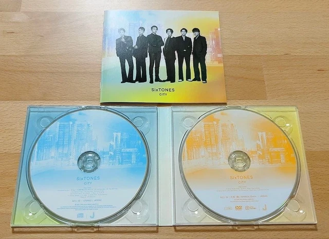 SIXTONES 1ER ALBUM City Voice The Vibes CD DVD édition limitée EUR 137 ...