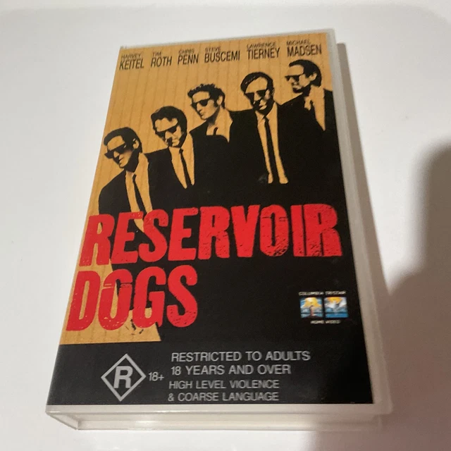 RESERVOIR DOGS (VHS, 1992) Quentin Tarantino Video Tape $22.00 ...