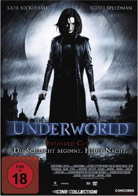 UNDERWORLD EXTENDED CUT DVD Kate Beckinsale Scott Speedman £7.09 ...