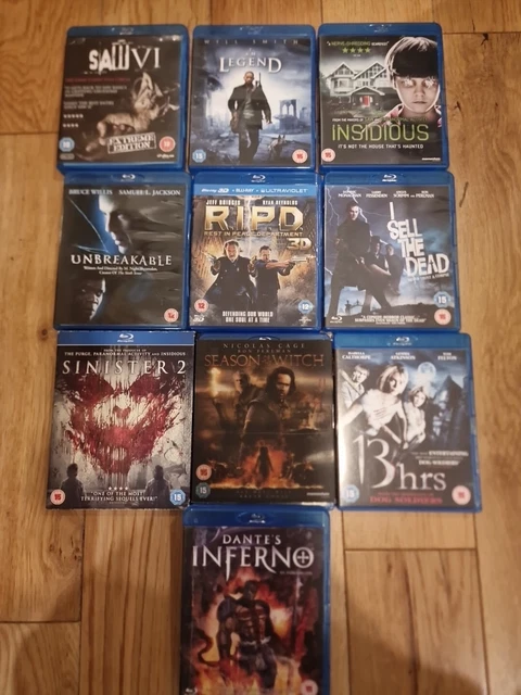 HORROR BLU RAY Bundle - 10 Blu Rays In Total £4.00 - PicClick UK
