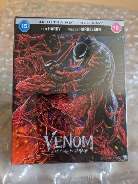 VENOM: LET THERE Be Carnage 4K UHD + Blu-ray Limited Slipcase Steelbook - SEALED EUR 34,97 ...