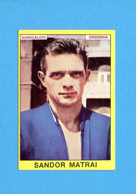 CALCIATORI PANINI 1966-67 - Figurina-Sticker - MATRAI UNGHERIA -Rec EUR ...
