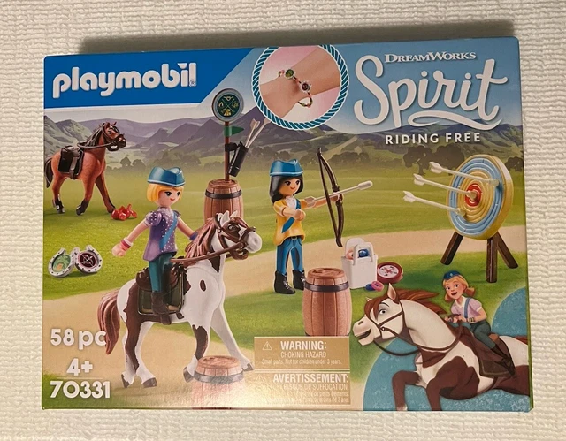 PLAYMOBIL 70331 DREAMWORKS Spirit Outdoor Adventure toy Horse playset ...
