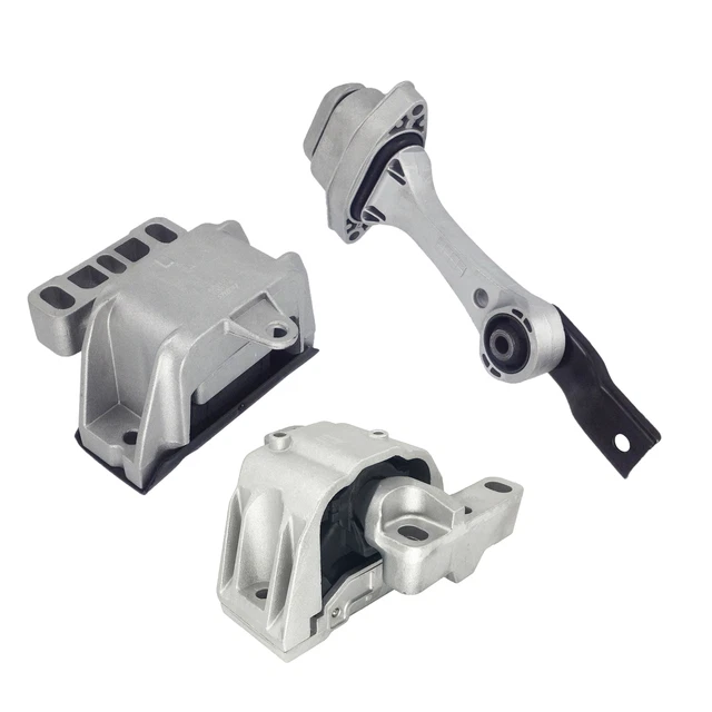 3X MOTORLAGER GETRIEBELAGER für VW Golf 4 Skoda Seat Audi A3 8L1 1.8T 1 ...