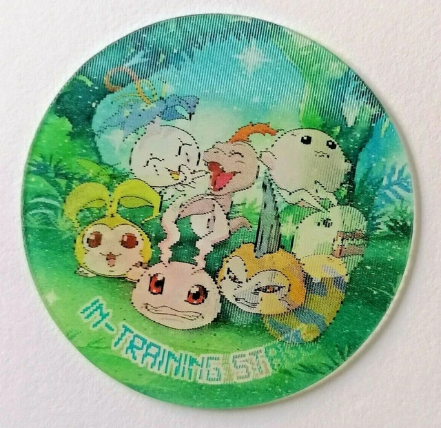 TAZO 3D DIGIMON VOL. I DKV #001 DIGI EGGS 2020 PERU Pogs Taps ...
